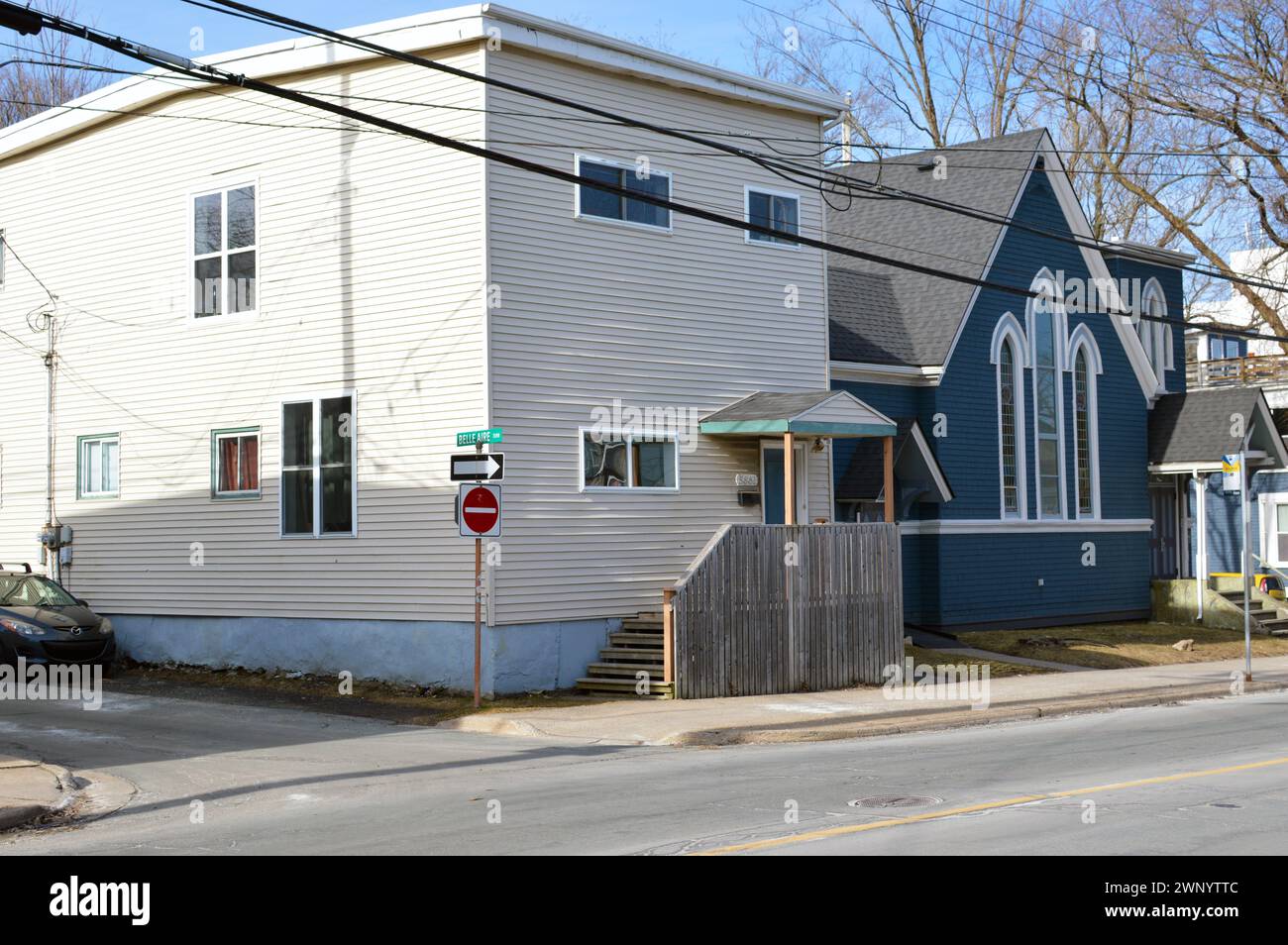 5661 North Street and the adjacent Deep Water Church in north end ...