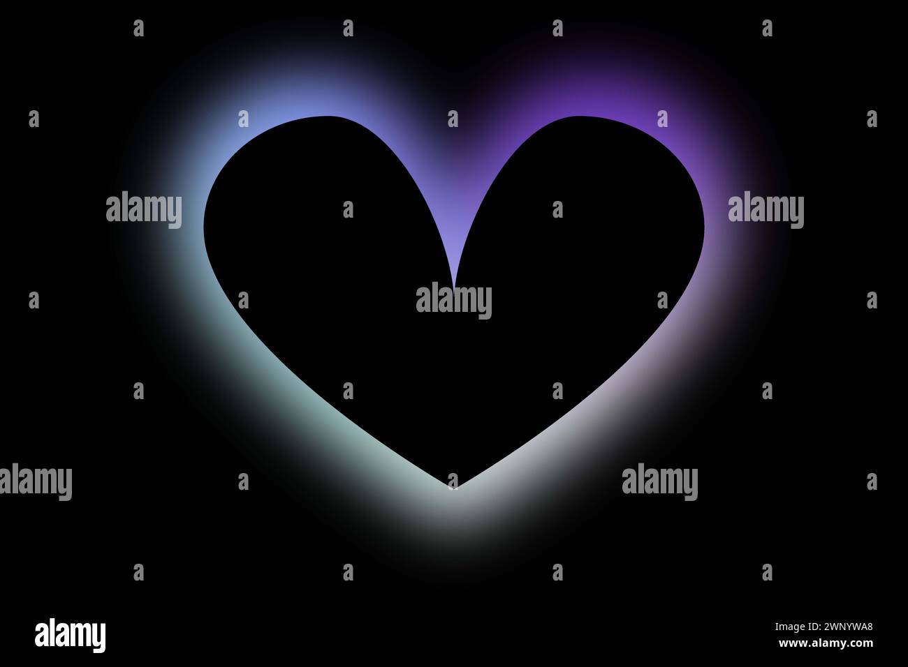 Heart gradient template background Stock Photo - Alamy