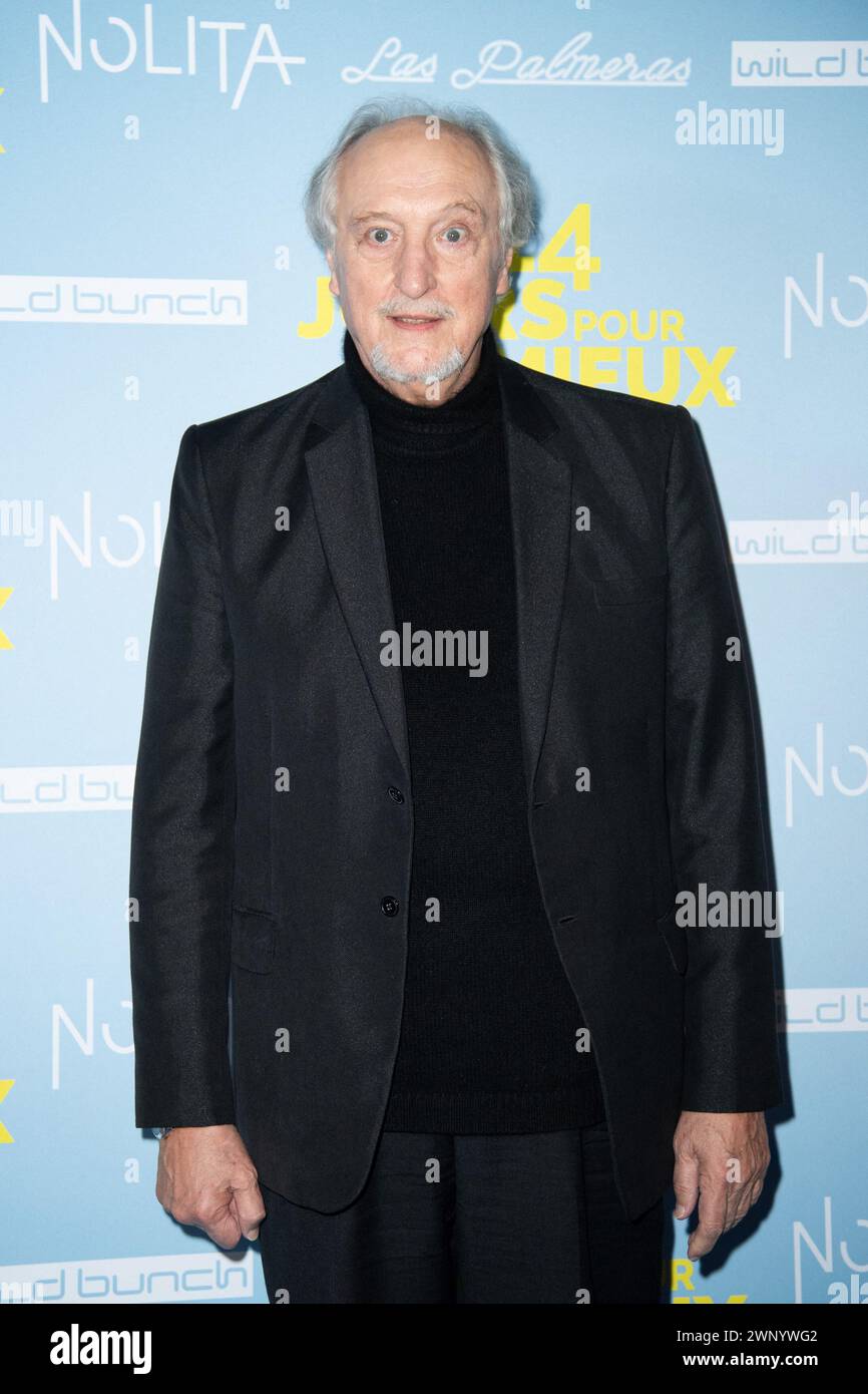 Paris, France. 04th Mar, 2024. Bernard Farcy attending the 14 Jours ...