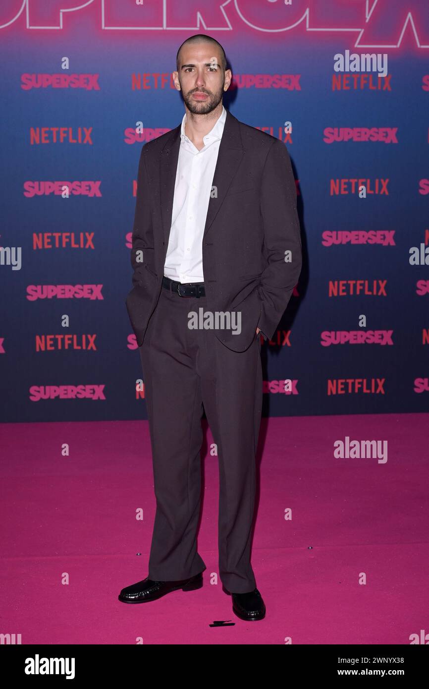 Rome, Italy. 04th Mar, 2024. Enrico Borello attends the red carpet of ...