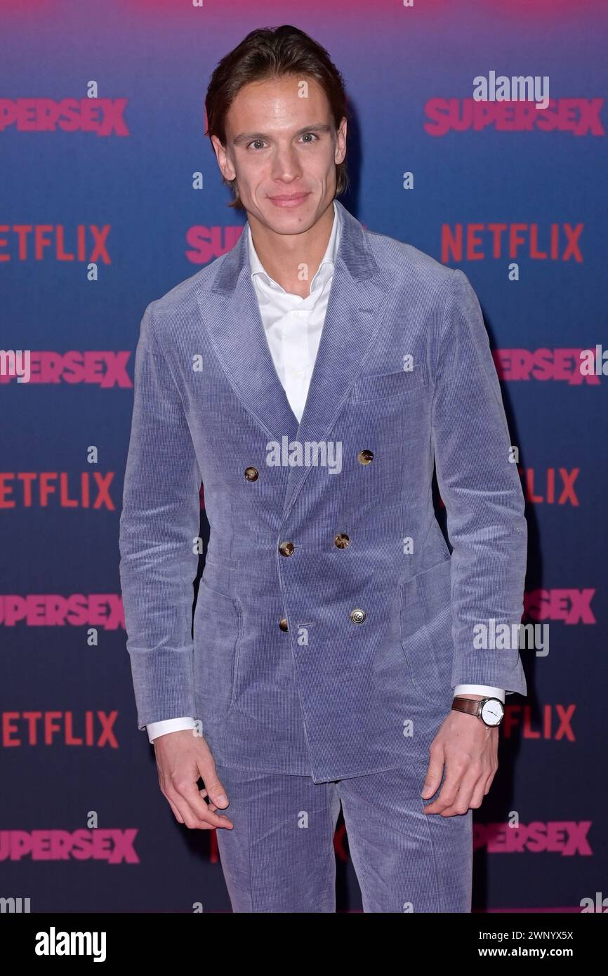 Rome, Italy. 04th Mar, 2024. Giulio Greco attends the red carpet of ...