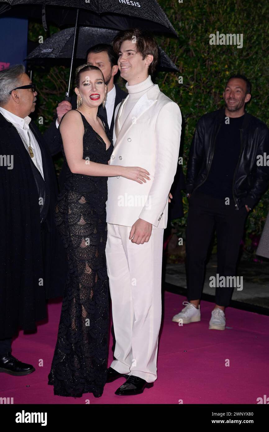 Rome, Italy. 04th Mar, 2024. Lucrezia Lando (l) and Lorenzo Tano (r ...