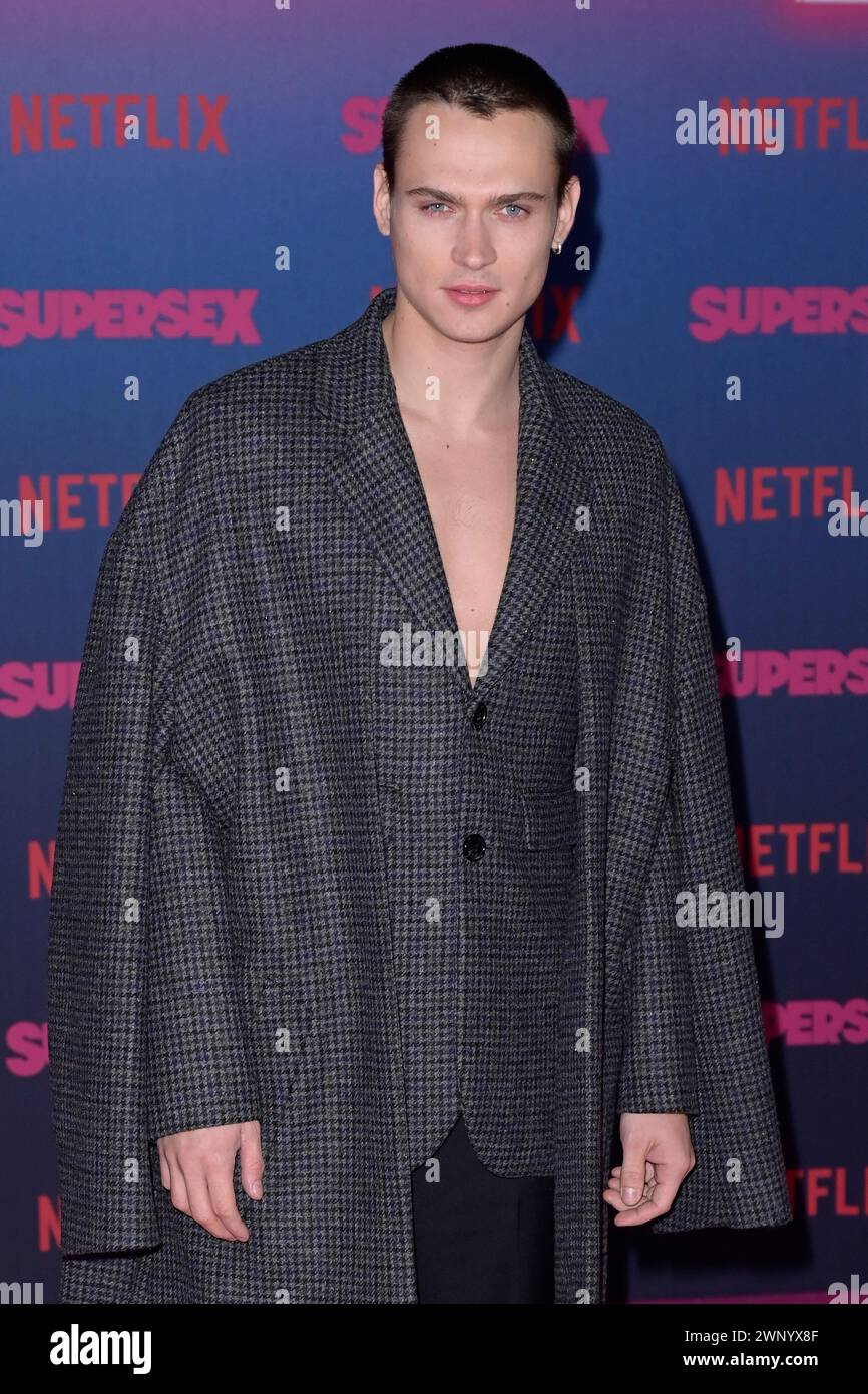 Rome, Italy. 04th Mar, 2024. Saul Nanni attends the red carpet of ...