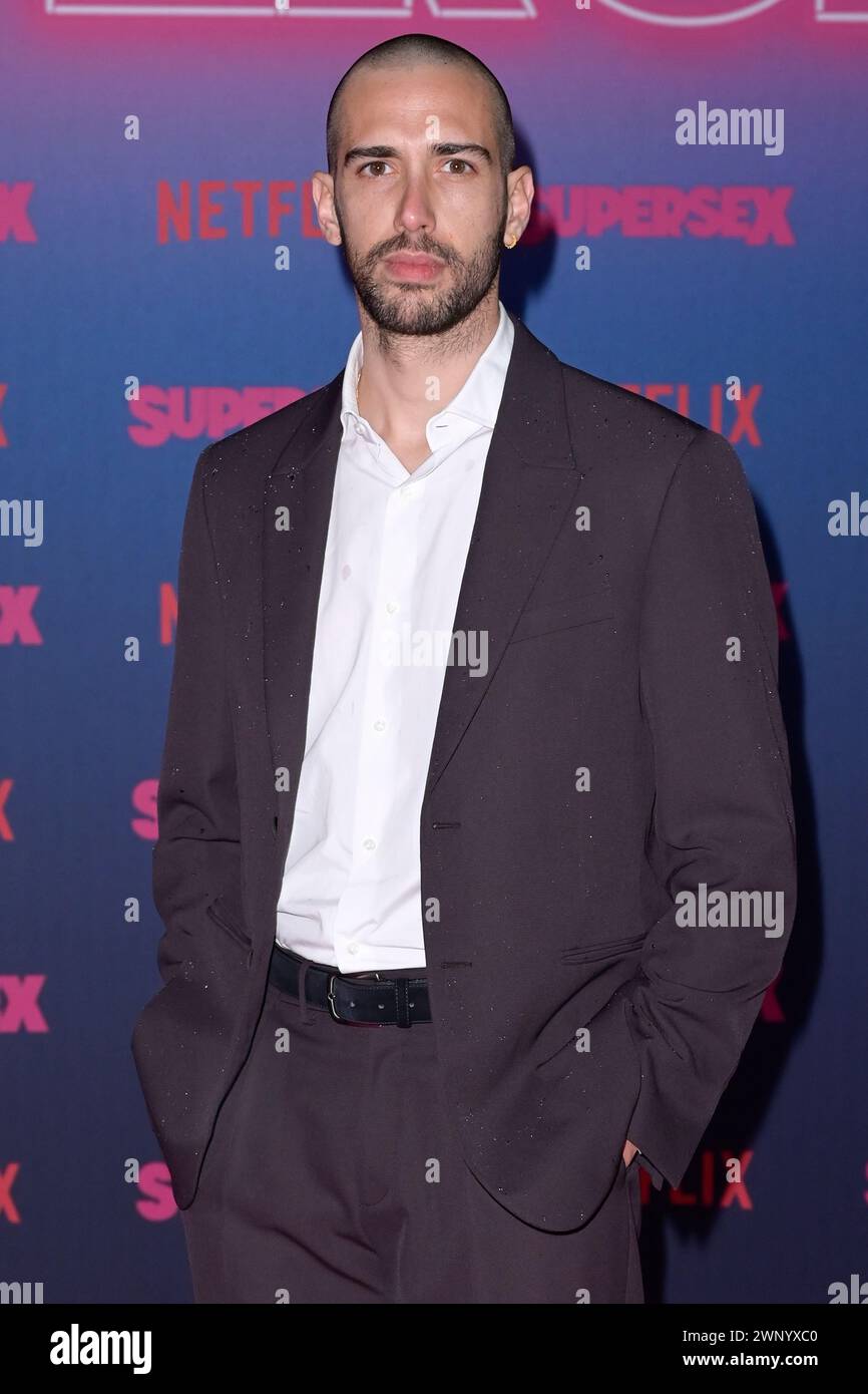 Rome, Italy. 04th Mar, 2024. Enrico Borello attends the red carpet of ...