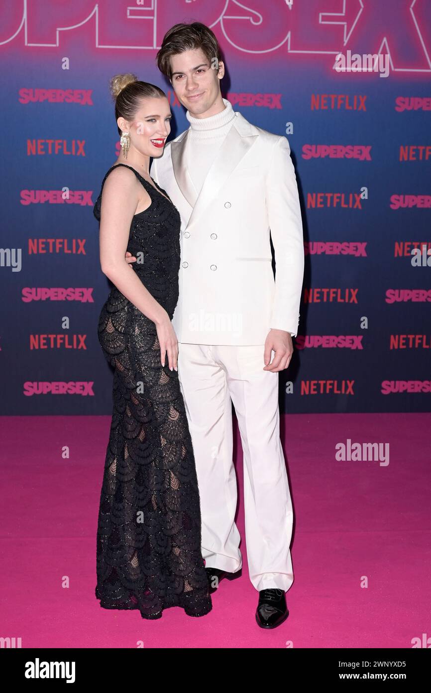 Rome, Italy. 04th Mar, 2024. Lucrezia Lando (l) and Lorenzo Tano (r ...