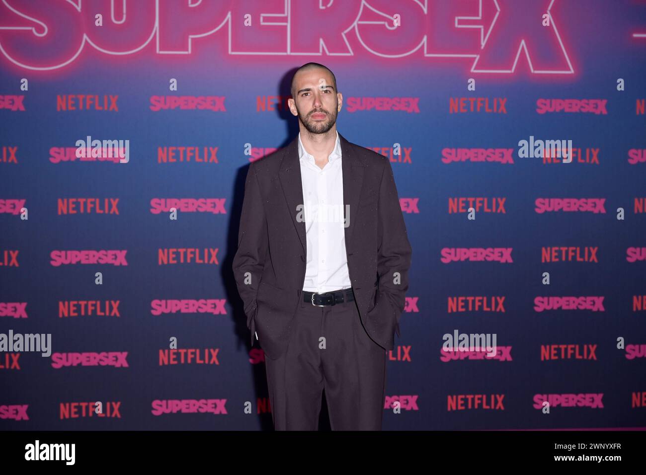 Rome, Italy. 04th Mar, 2024. Enrico Borello attends the red carpet of ...