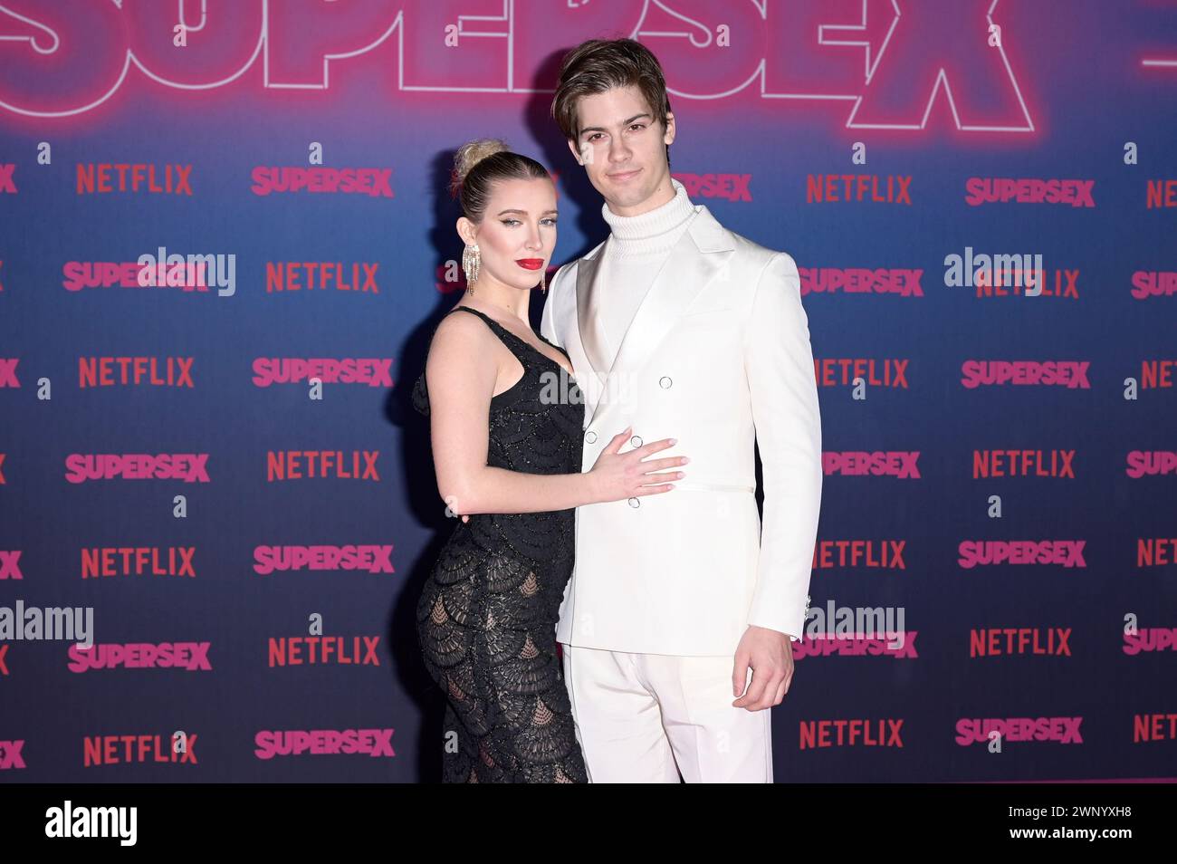 Rome, Italy. 04th Mar, 2024. Lucrezia Lando (l) and Lorenzo Tano (r ...