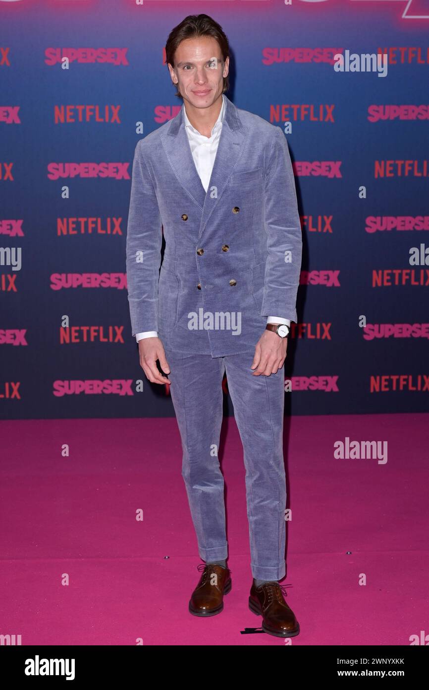 Rome, Italy. 04th Mar, 2024. Giulio Greco attends the red carpet of ...