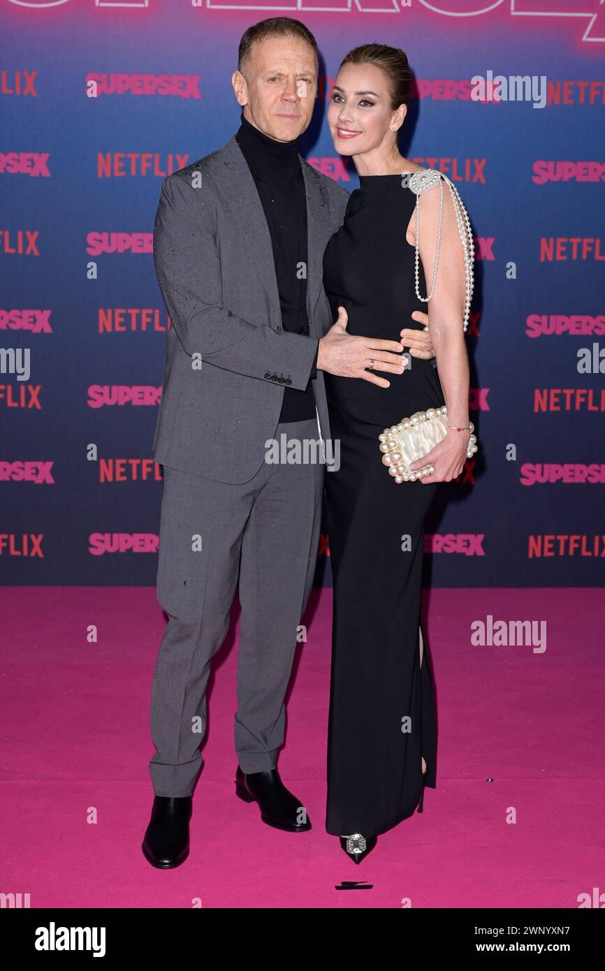 Rome, Italy. 04th Mar, 2024. Rocco Siffredi (l) and Rosa Caracciolo (r ...