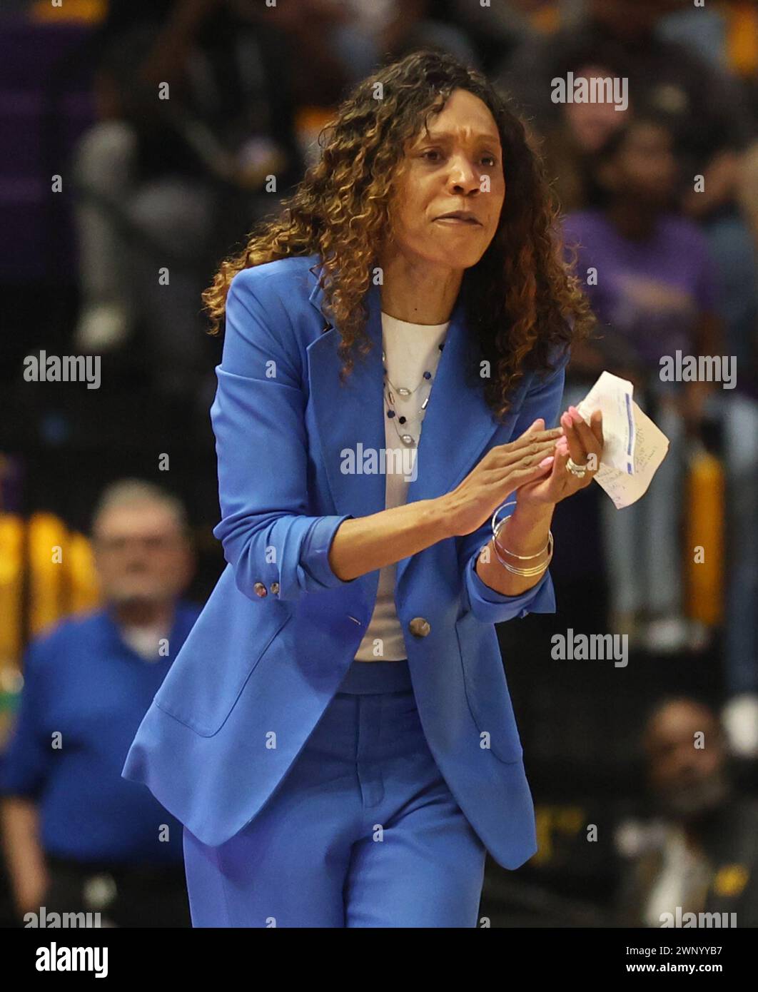 Baton Rouge, USA. 03rd Mar, 2024. Kentucky Wildcats head coach Kyra ...