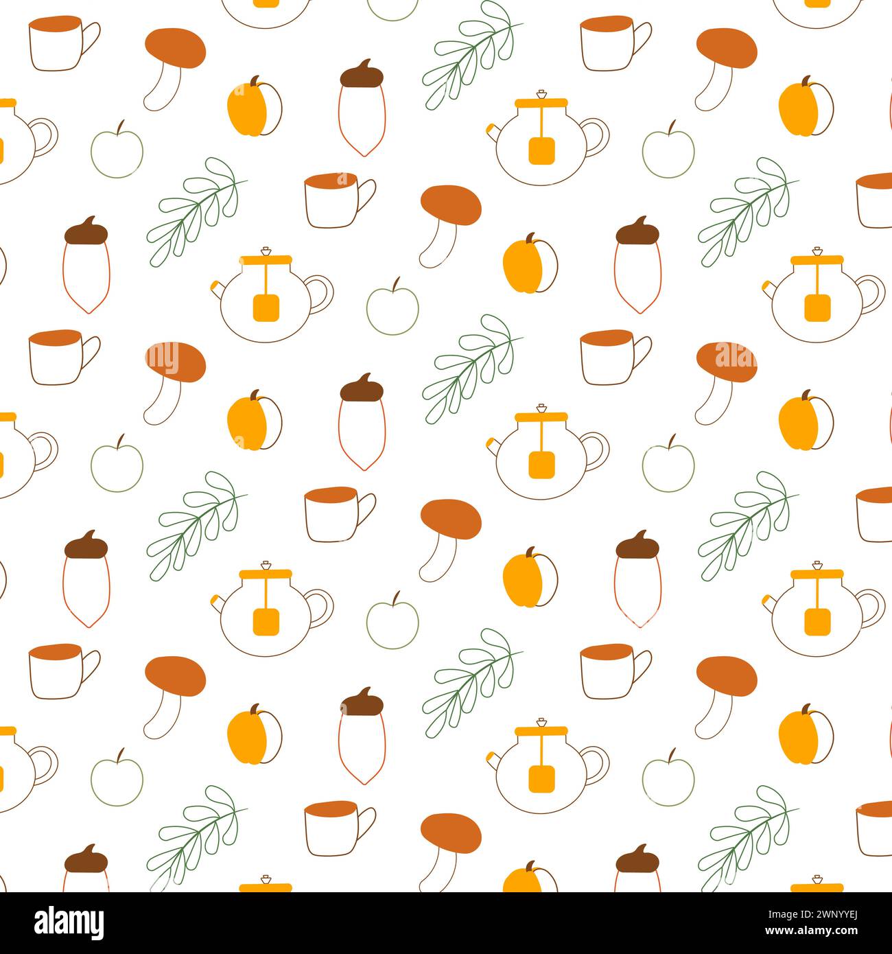 Apple acorn Stock Vector Images - Alamy