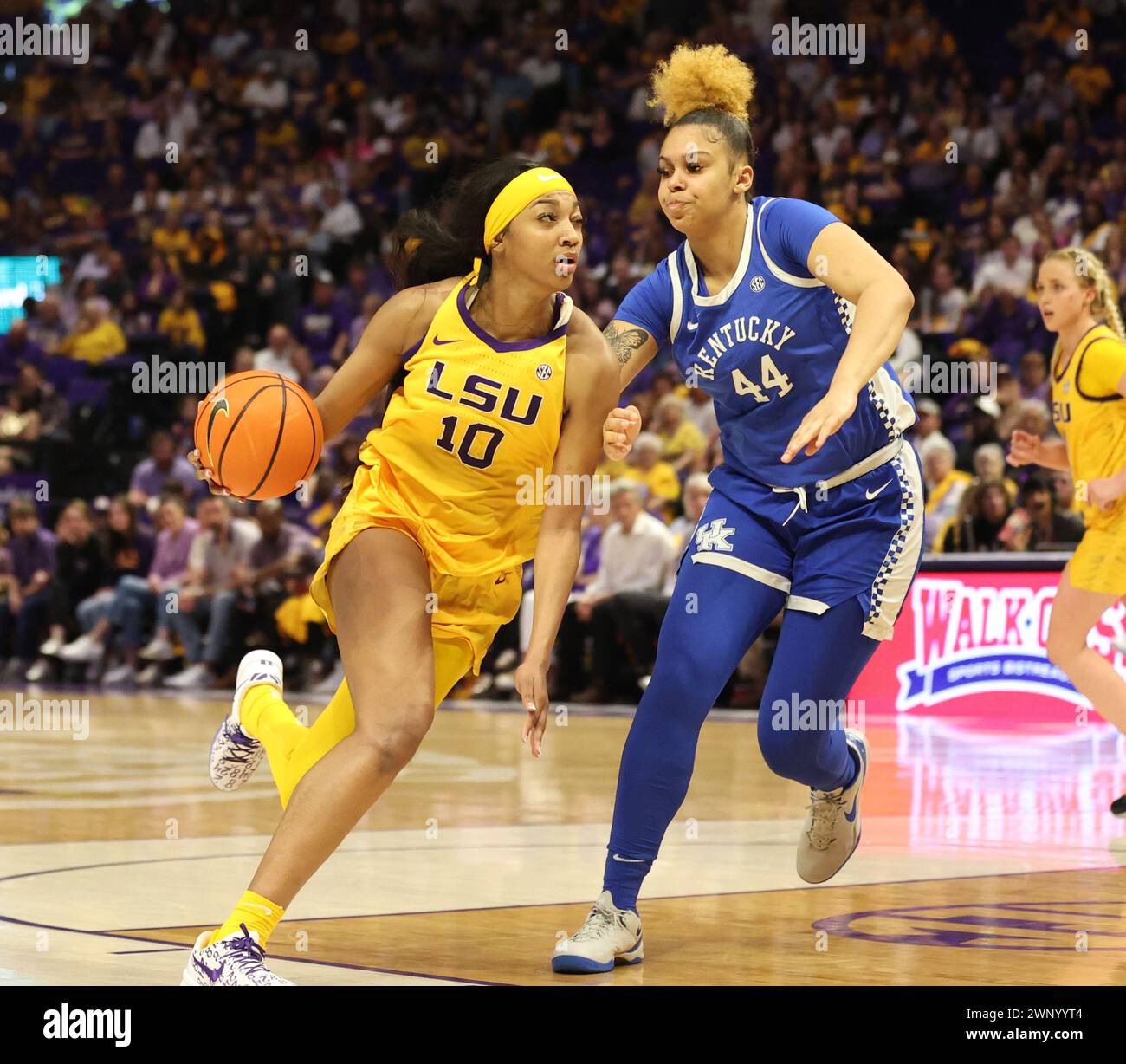 Baton Rouge, USA. 03rd Mar, 2024. LSU Lady Tigers forward Angel Reese ...