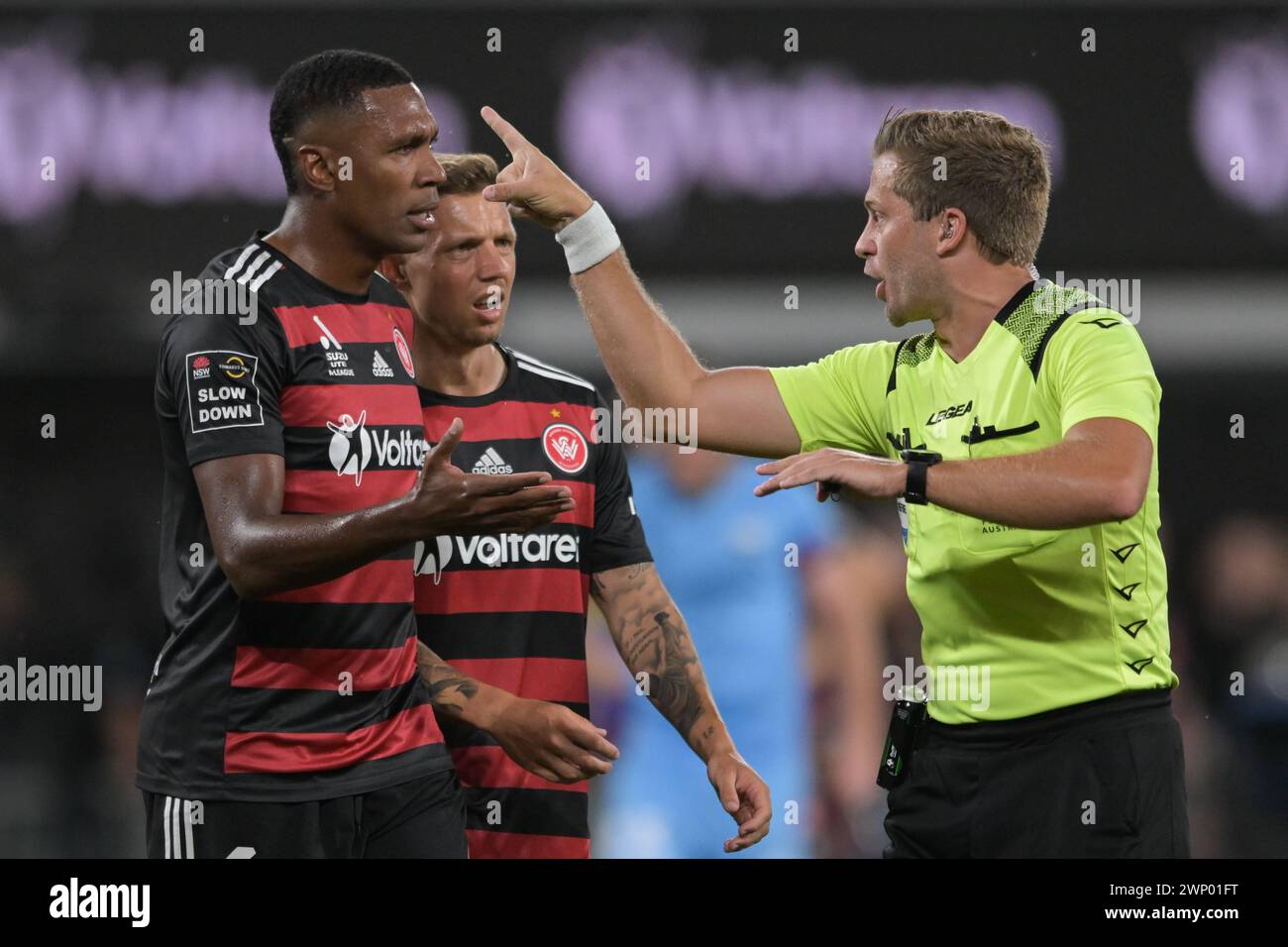 Parramatta, Australia. 02nd Mar, 2024. Marcelo Antonio Guedes Filho (L ...