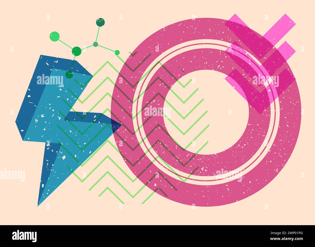 Riso graph Stock Vector Images - Alamy
