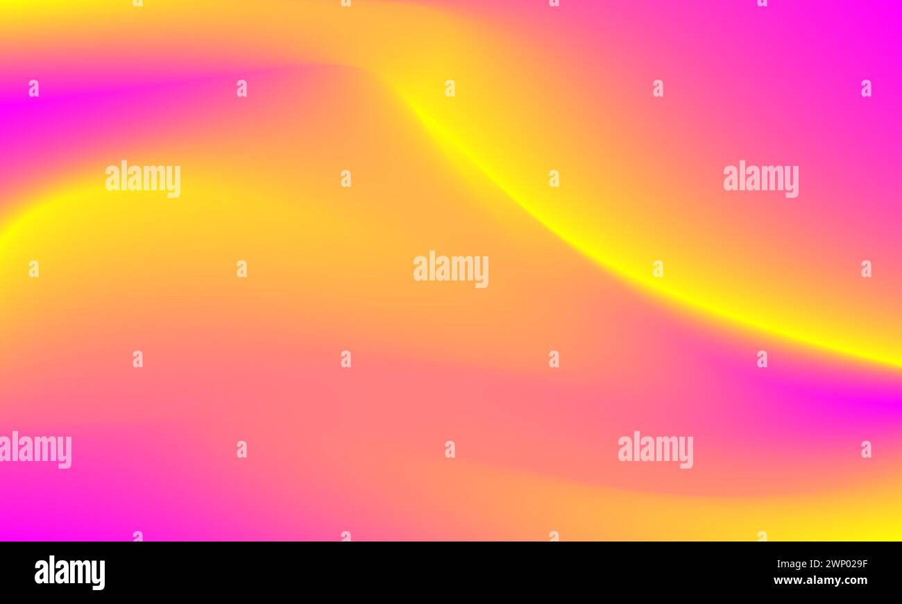 Abstract blank gradient background illustration of yellow and purple ...