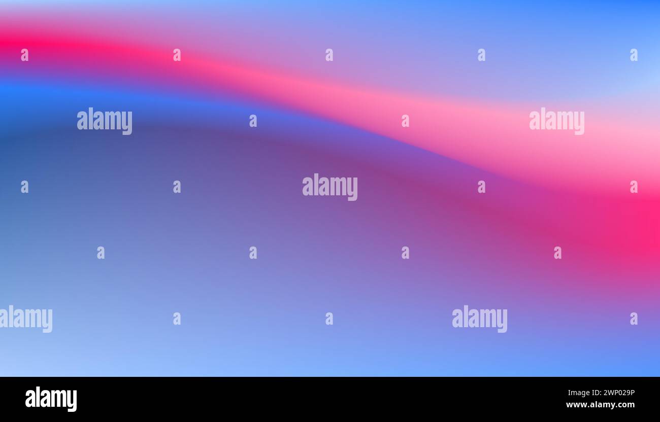 Blurred abstract wavy dynamic gradient background illustration with ...