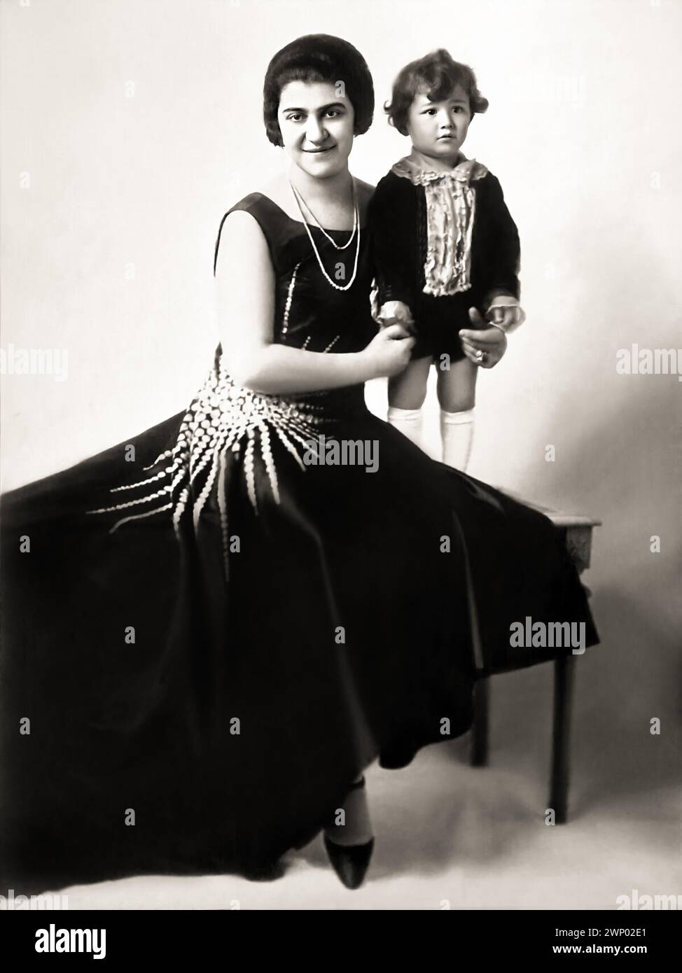 1930 ca , Roma , ITALY : The italian noblewoman ANNA MARIA BEZZI ...