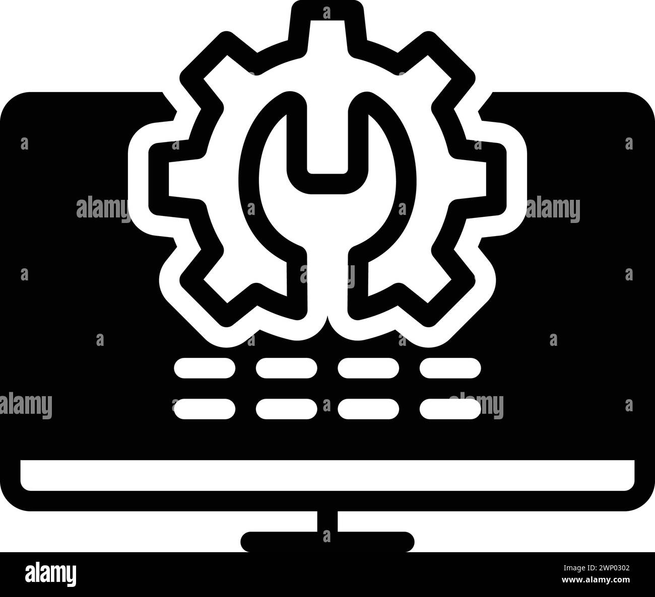 Software configuration Black and White Stock Photos & Images - Alamy