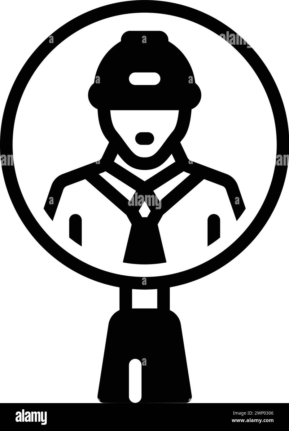 Icon for inspector,supervisor Stock Vector Image & Art - Alamy