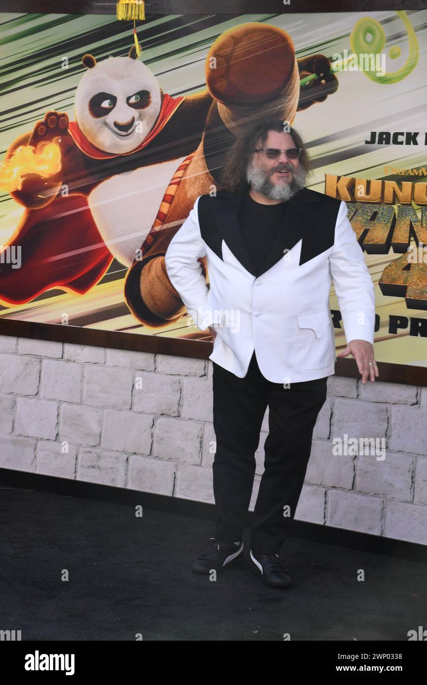 Los Angeles, California, USA 3rd March 2024 Actor Jack Black attends ...