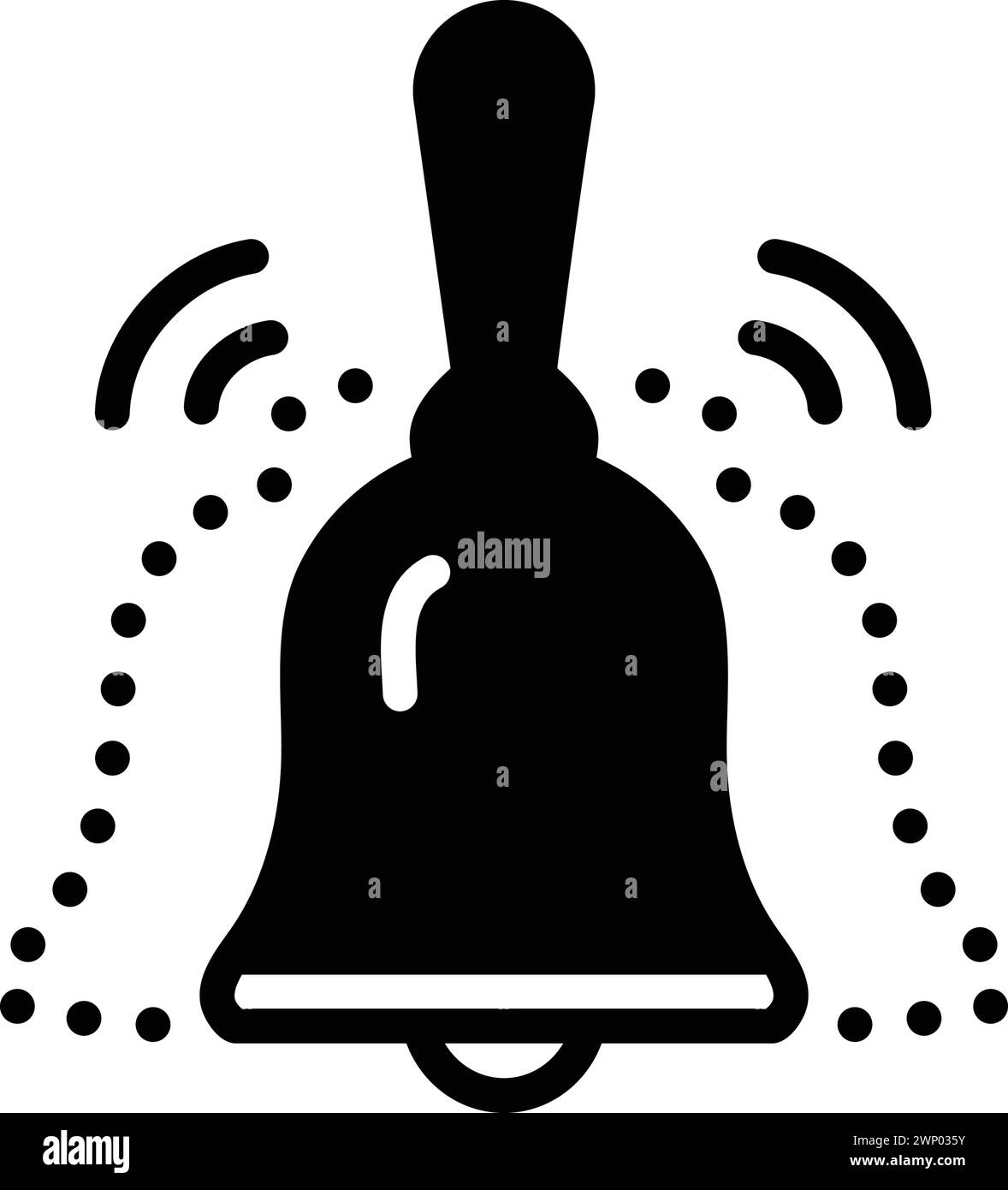 Icon for bell,ringer Stock Vector Image & Art - Alamy