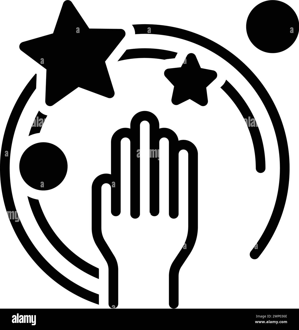 Reach star logo Black and White Stock Photos & Images - Alamy
