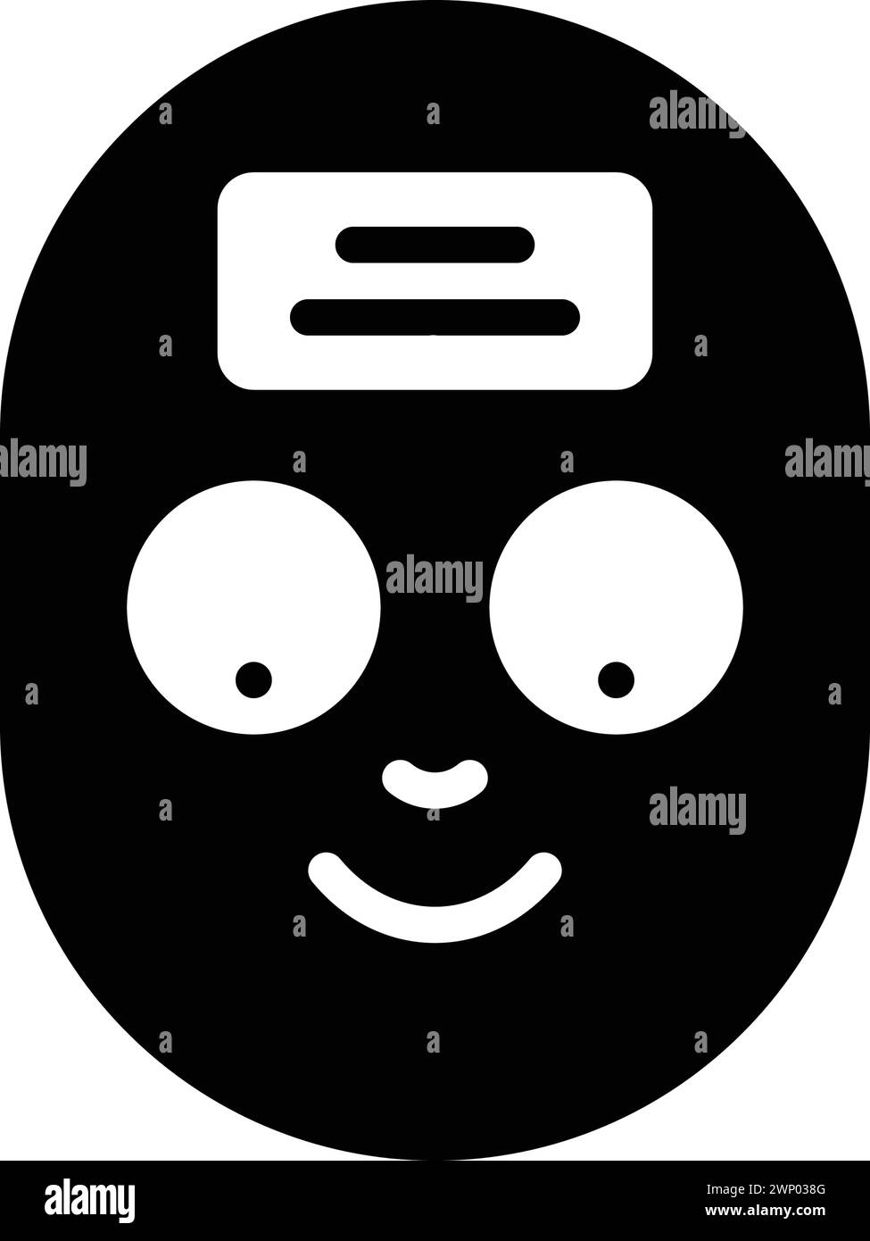 Forehead sign Stock Vector Images - Alamy