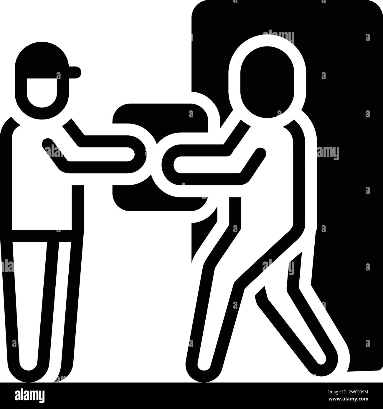 Guy receiving Black and White Stock Photos & Images - Alamy