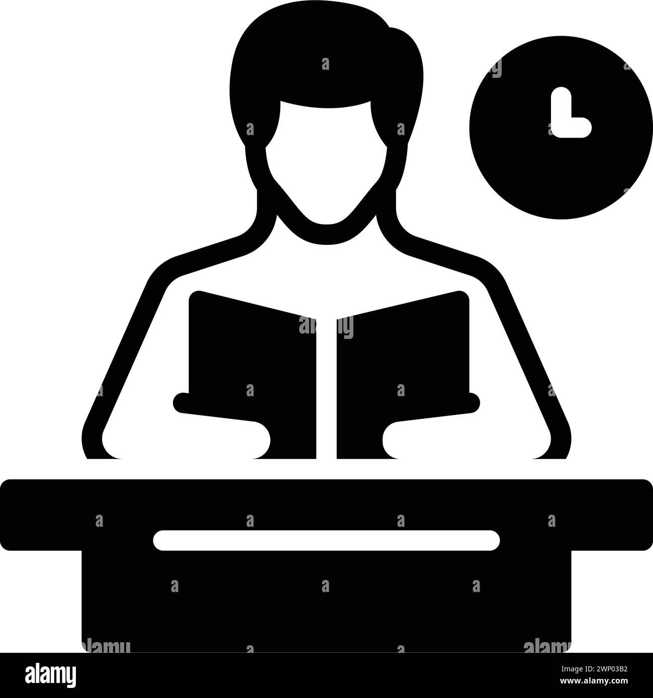 Exam preparation vector vectors hi-res stock photography and images - Alamy