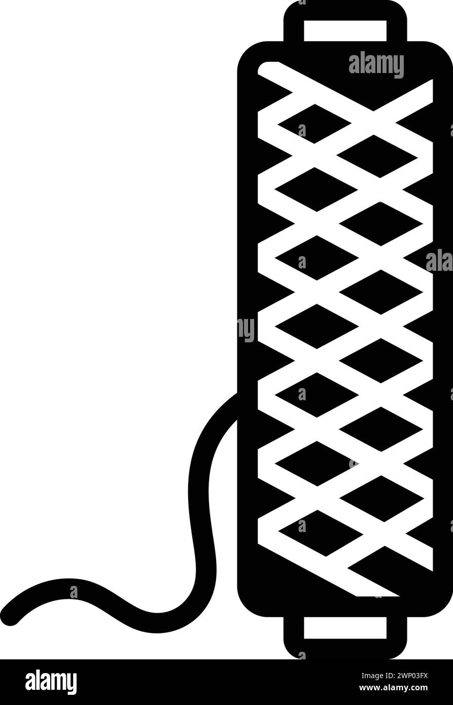 Weaving spool Stock Vector Images - Alamy