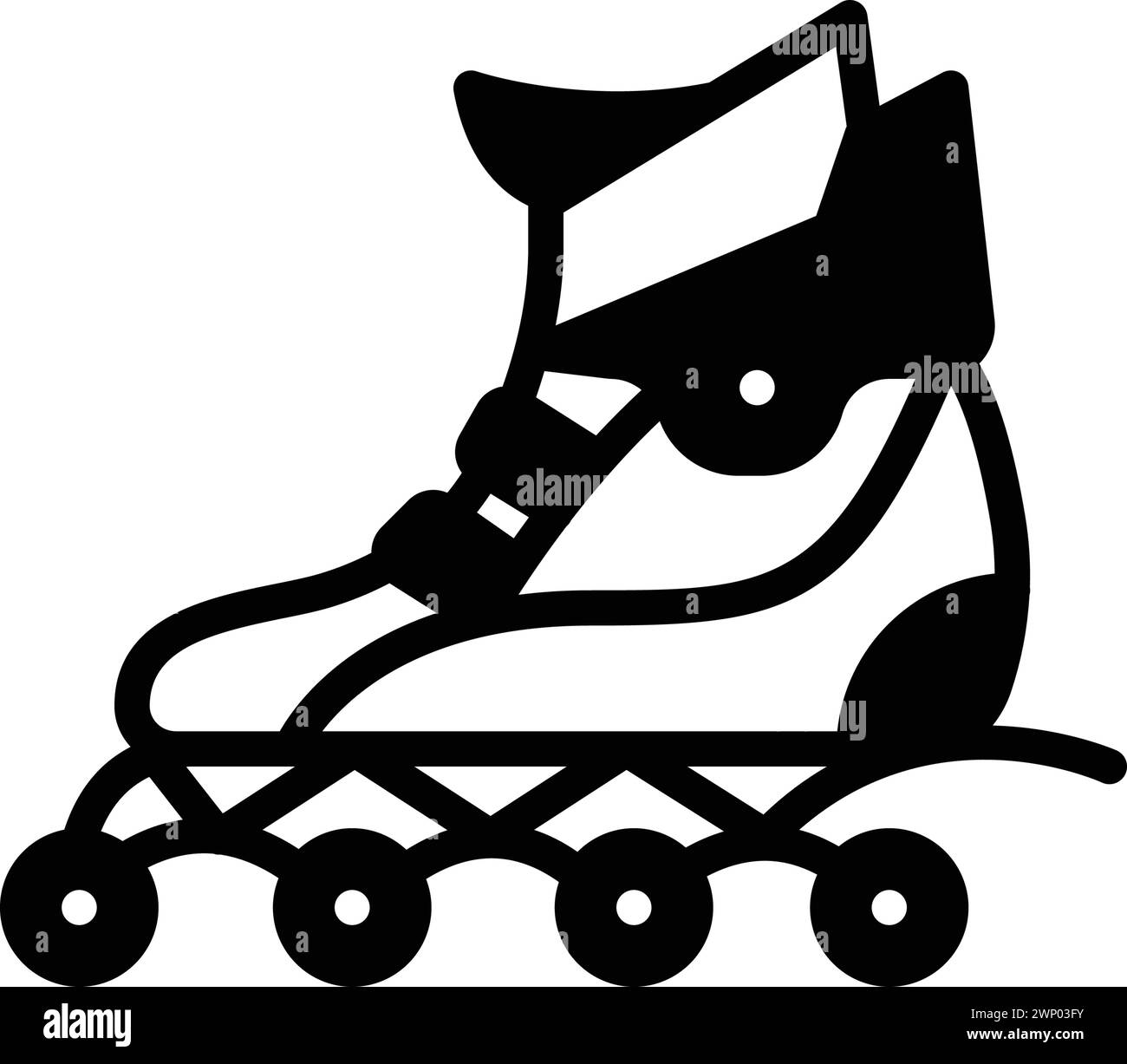 Icon for inline,roller blades Stock Vector Image & Art - Alamy