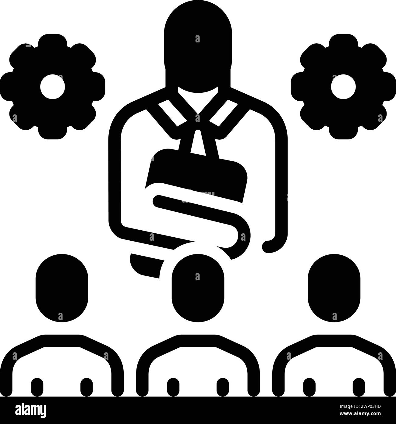 Supervisor manager Stock Vector Images - Alamy