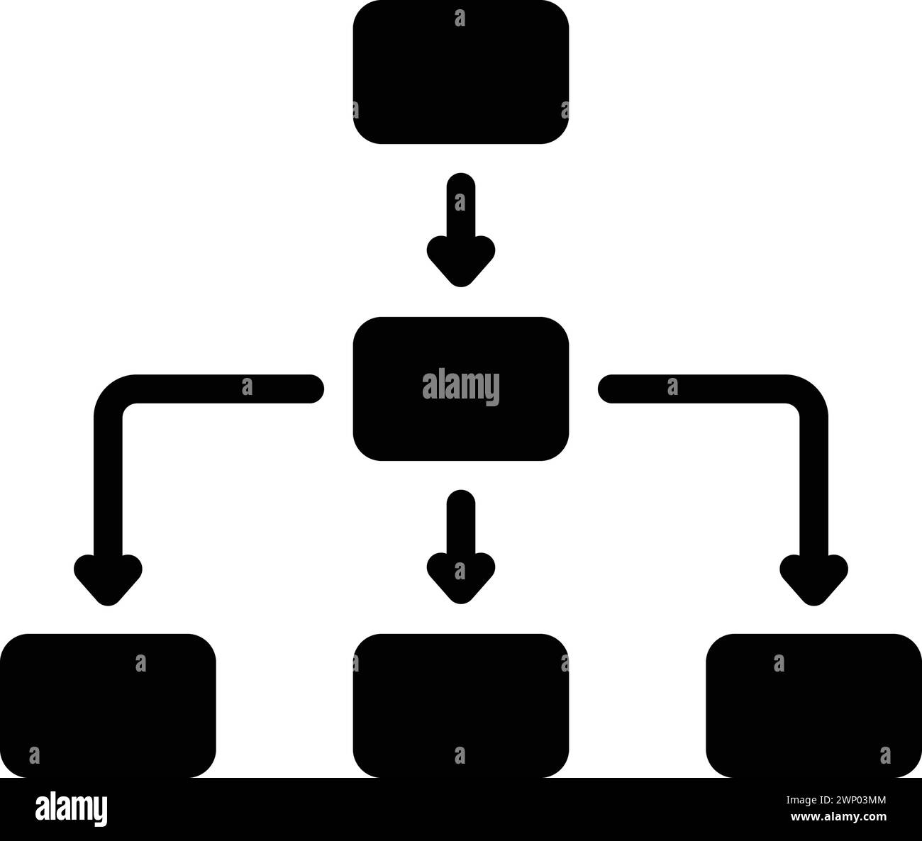 Flowchart diagram Black and White Stock Photos & Images - Alamy