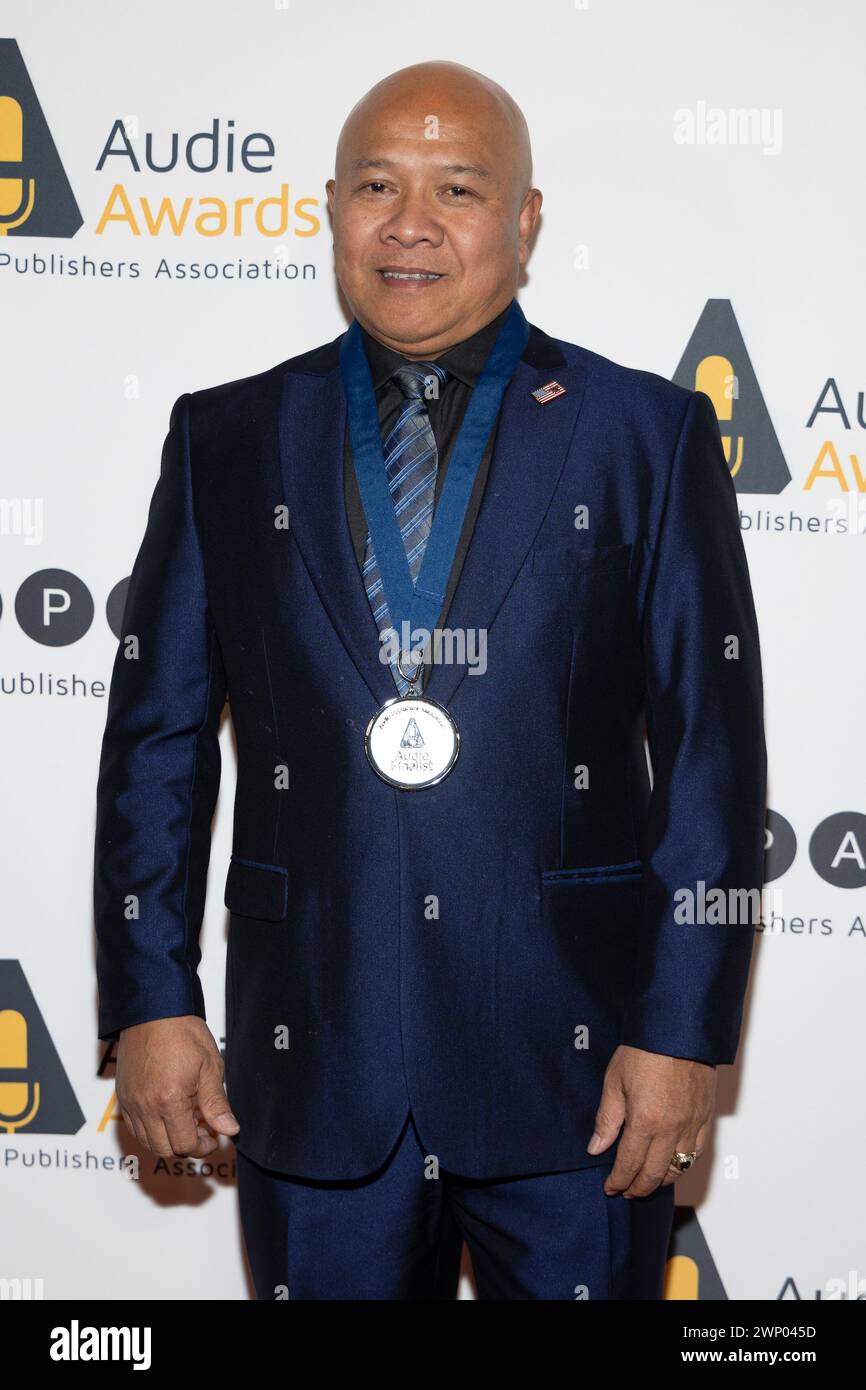 Los Angeles, USA. 04th Mar, 2024. Leth Oun attends the arrivals of the 29th Annual Audie Awards ...