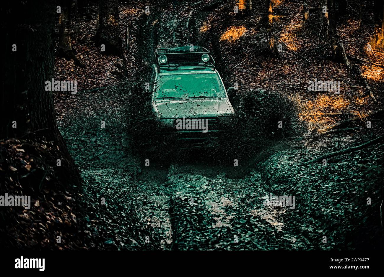 Off-road travel on mountain road. Road adventure. Adventure travel ...