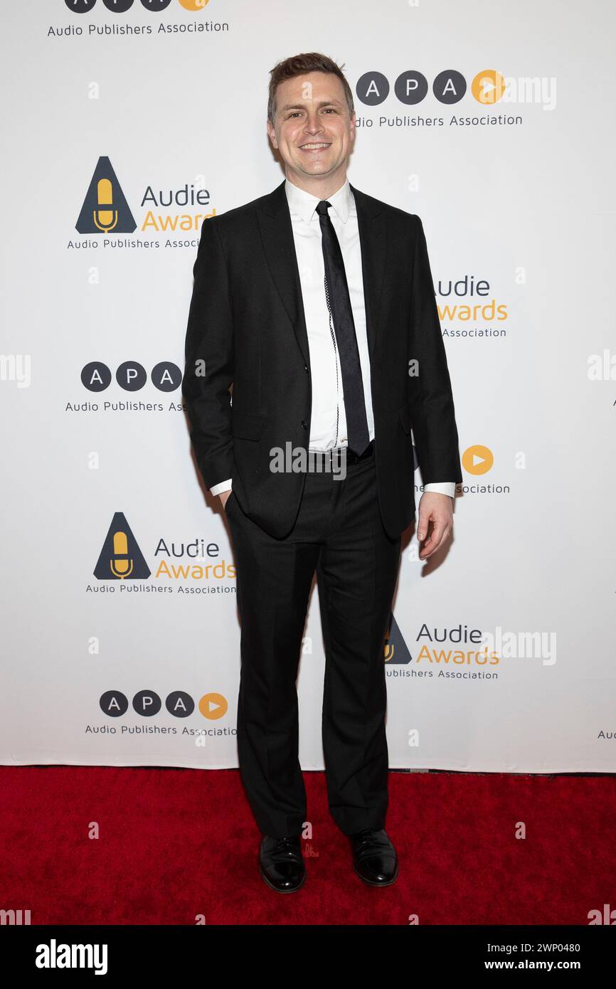 Los Angeles, USA. 04th Mar, 2024. Sean McManus attends the arrivals of the 29th Annual Audie ...