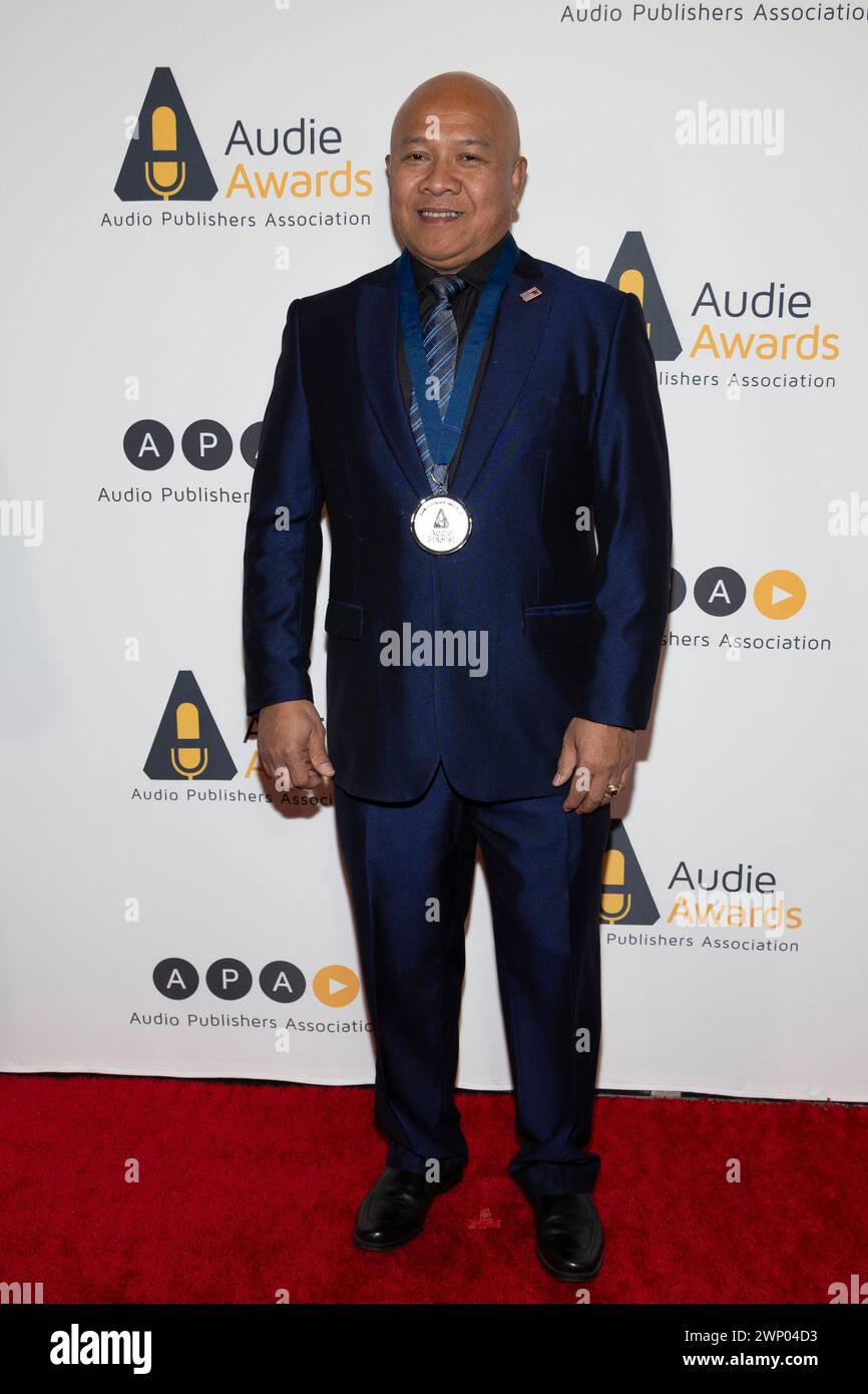 Los Angeles, USA. 04th Mar, 2024. Leth Oun attends the arrivals of the 29th Annual Audie Awards ...