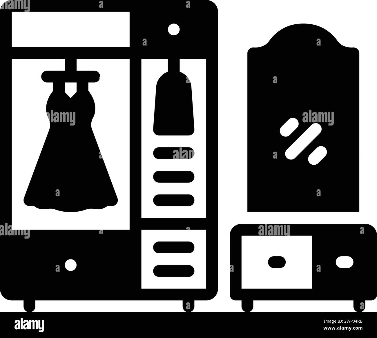 Icon for dressing room,dressing,room,wardrobe Stock Vector Image & Art ...