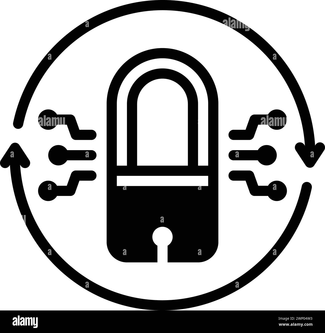Icon for reset,locked Stock Vector Image & Art - Alamy