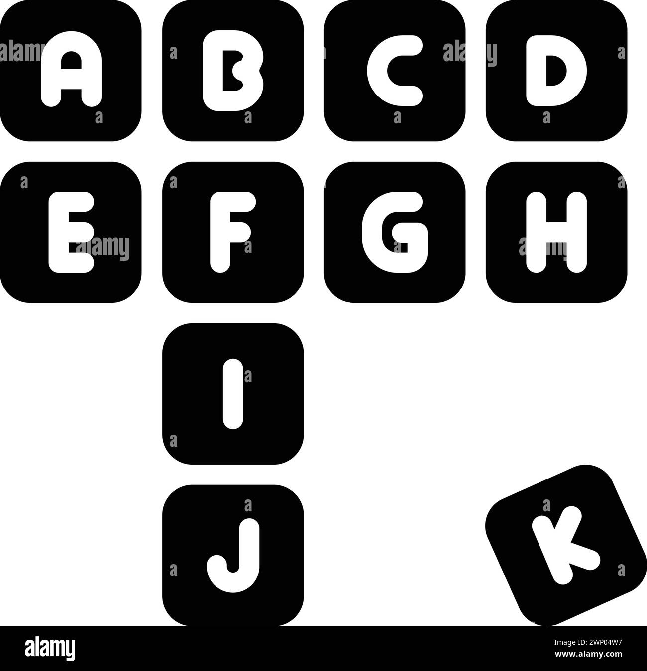 Icon for scrabble,letter Stock Vector Image & Art - Alamy