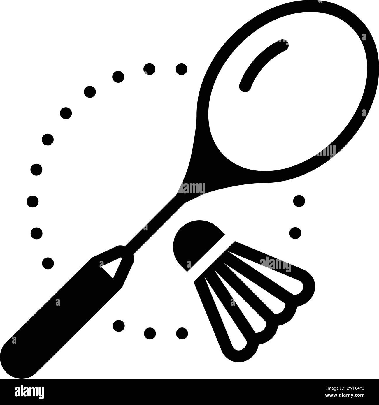 Icon for badminton,shuttlecock Stock Vector Image & Art - Alamy