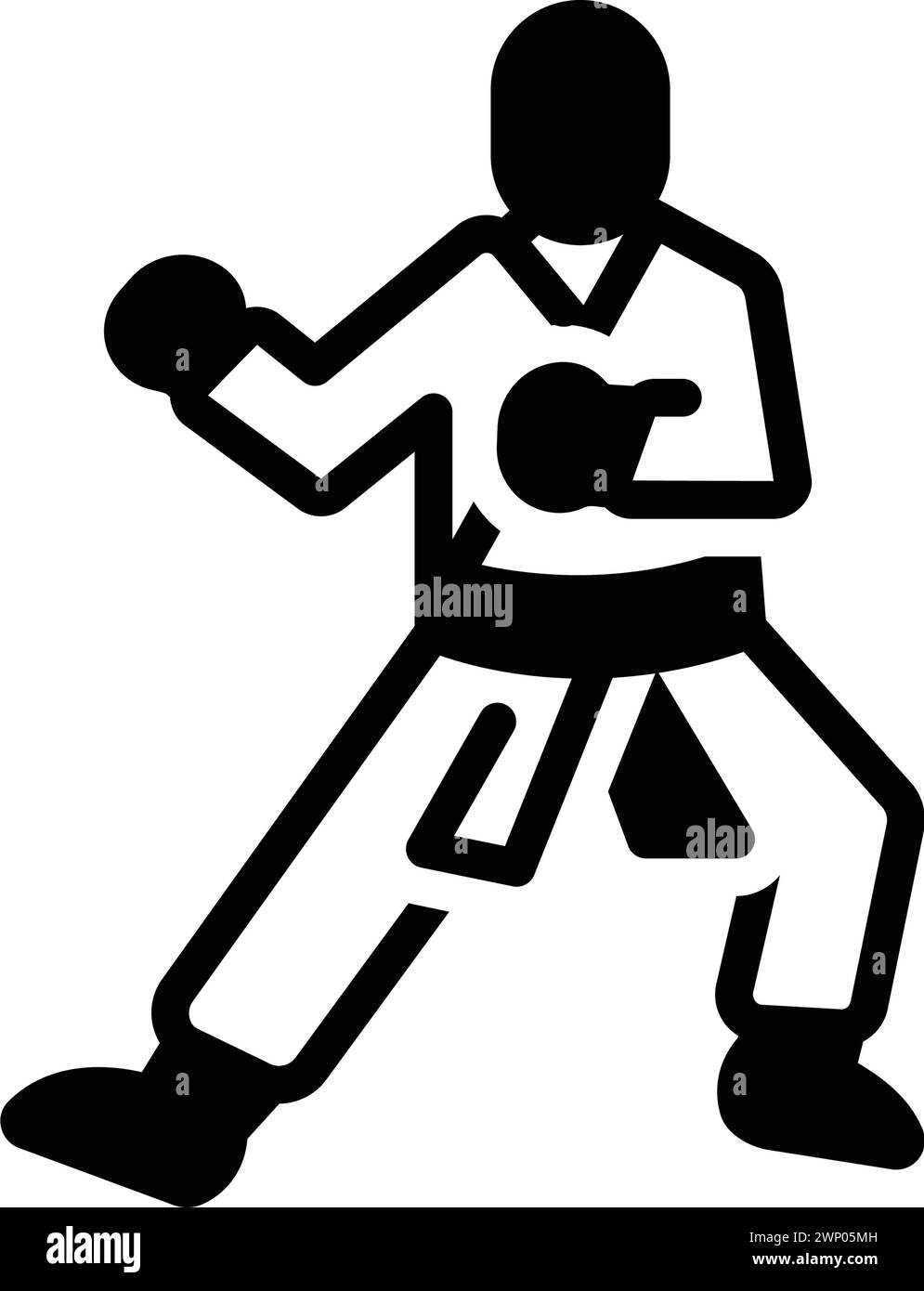 Icon for judo,wrestling Stock Vector Image & Art - Alamy