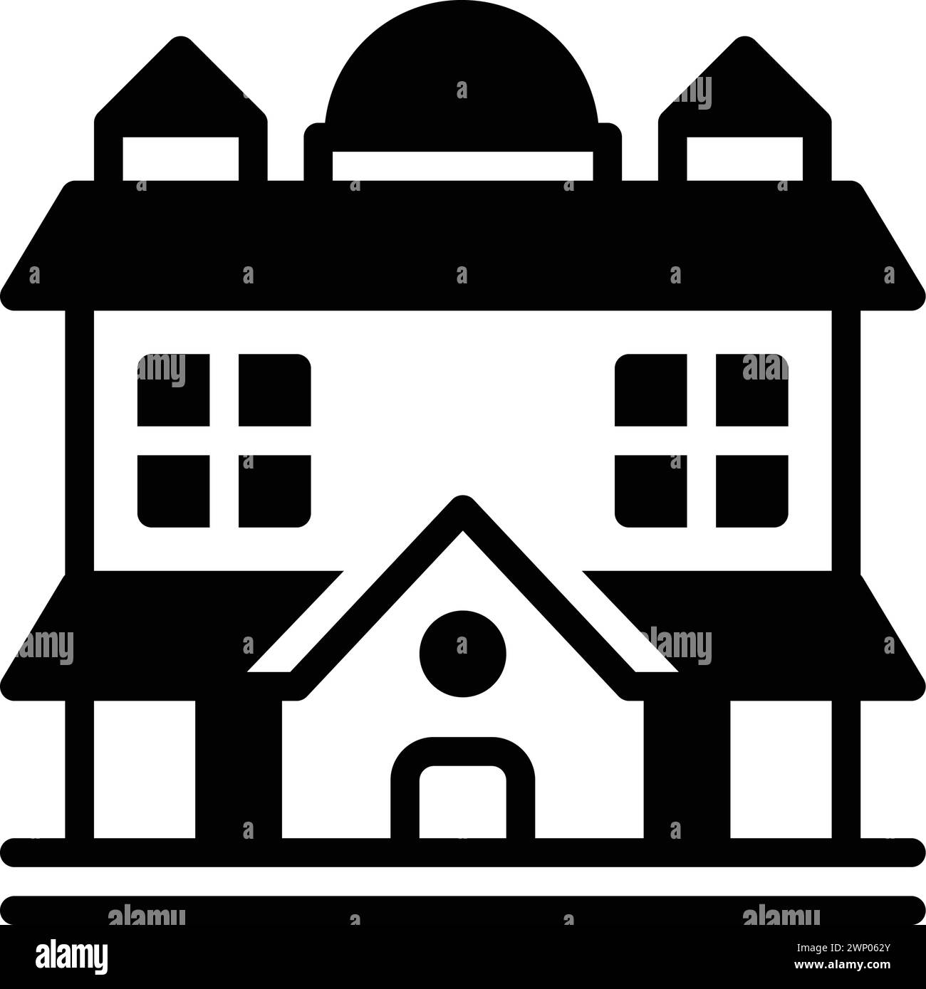Icon for palace,house Stock Vector Image & Art - Alamy