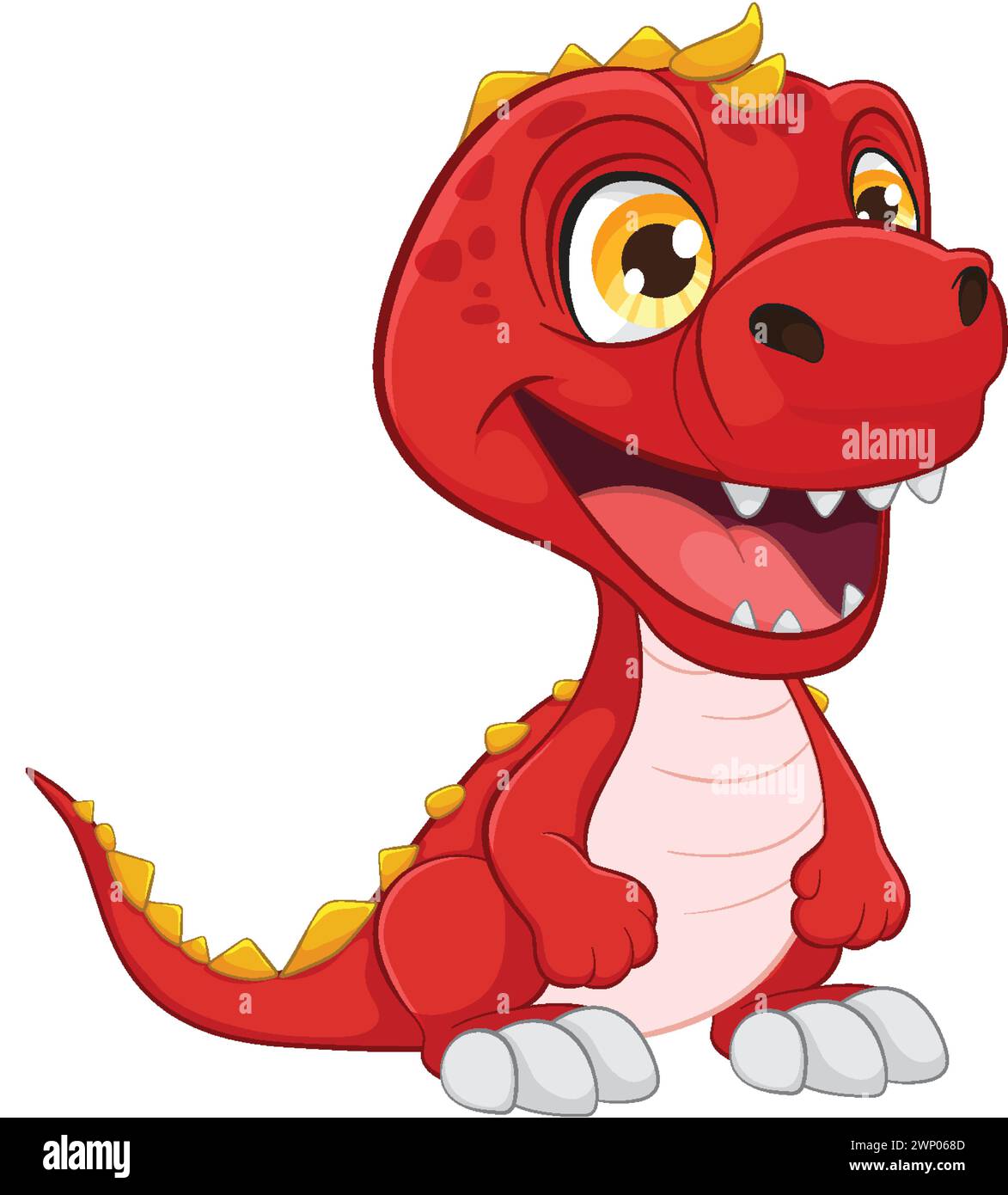 Adorable animated dinosaur hi-res stock photography and images - Alamy