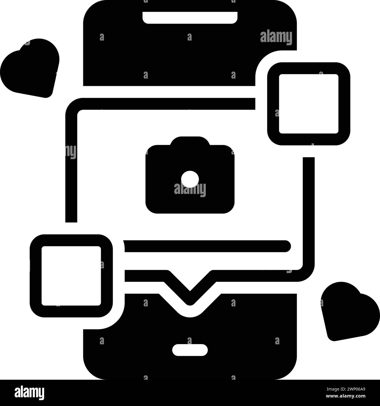 Mobile blogger Black and White Stock Photos & Images - Alamy