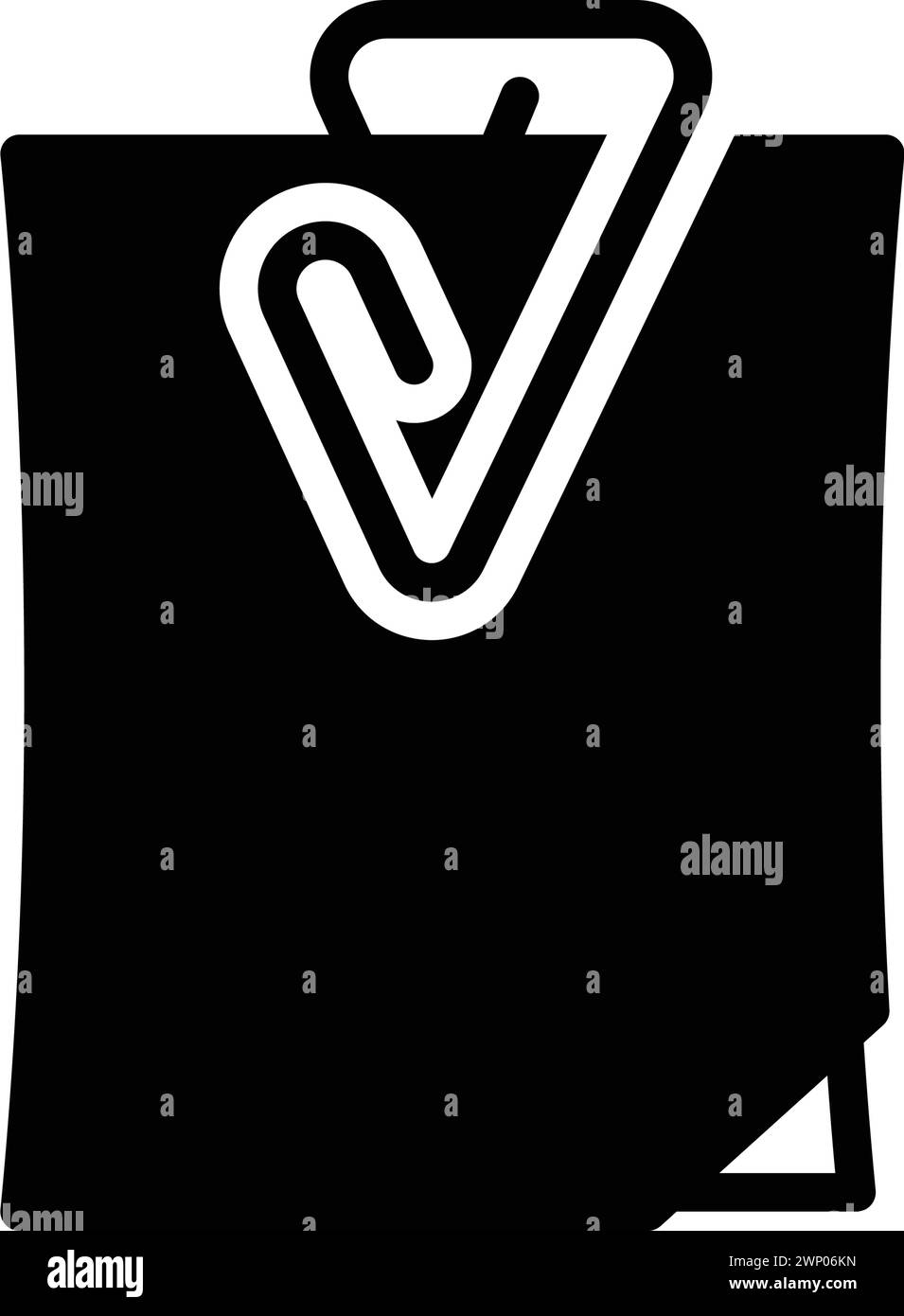 Icon for clip,document Stock Vector Image & Art - Alamy