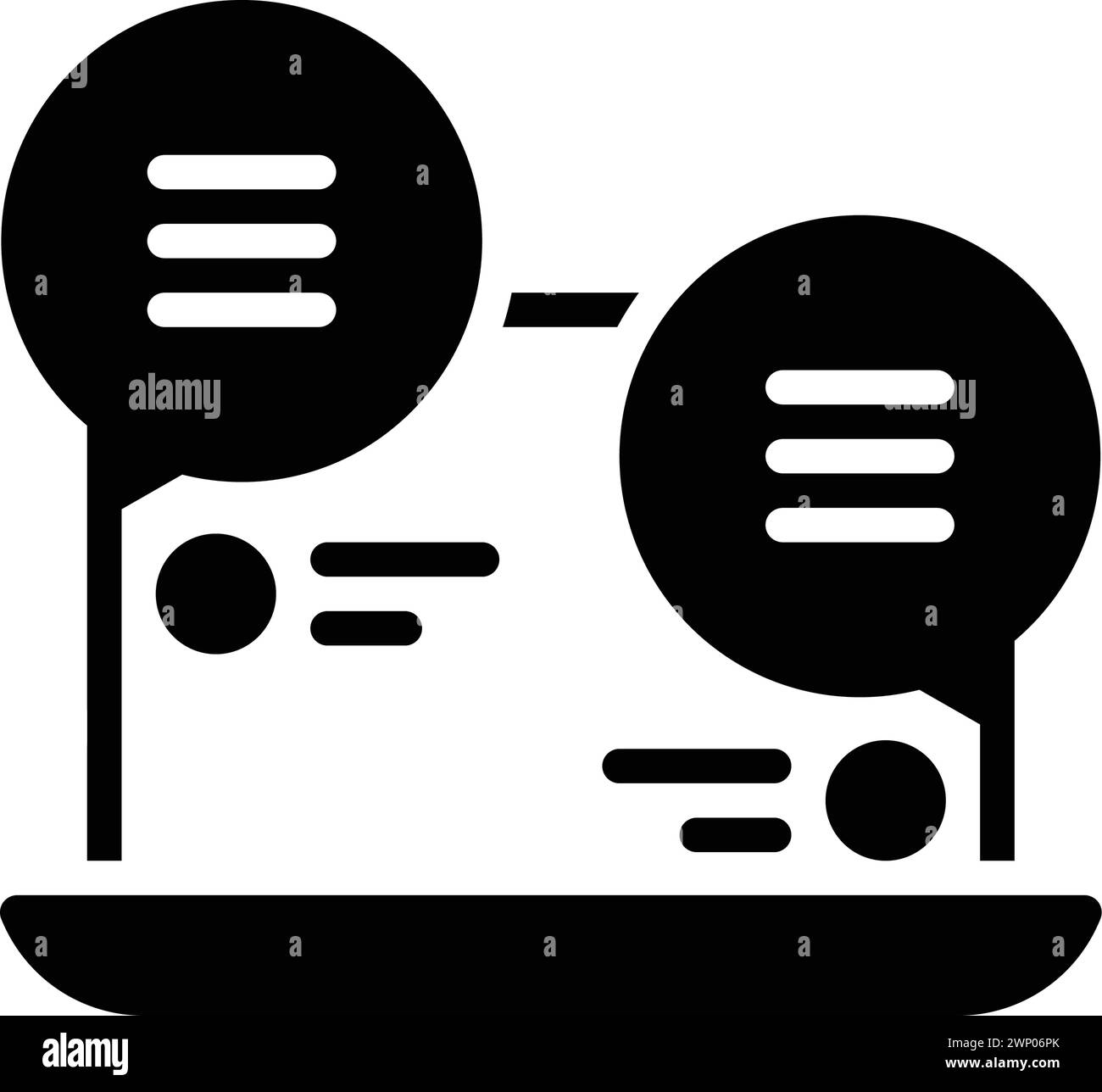 Livechat icon vector vectors hi-res stock photography and images - Alamy