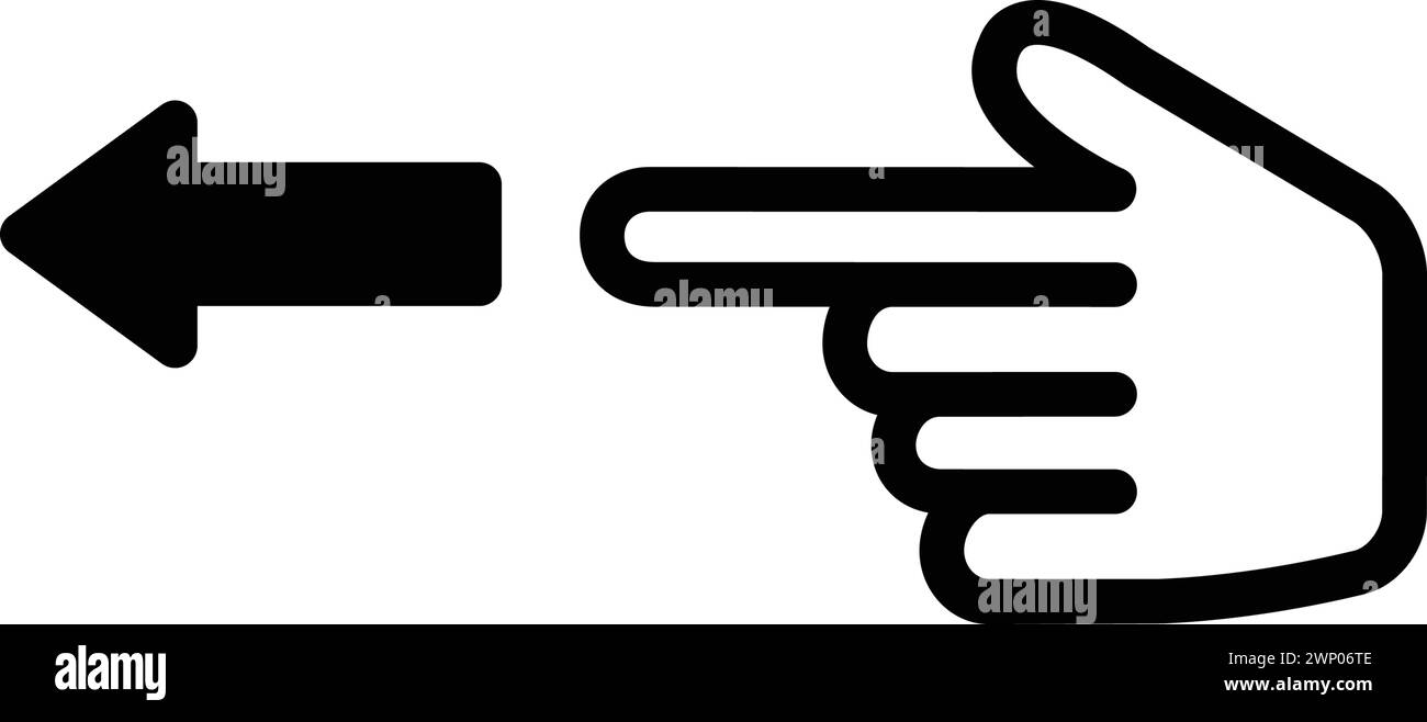 Icon for point-down Stock Vector Image & Art - Alamy