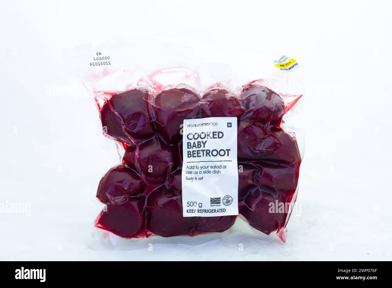 Johannesburg, South Africa - a packet of cooked baby beetroot from ...