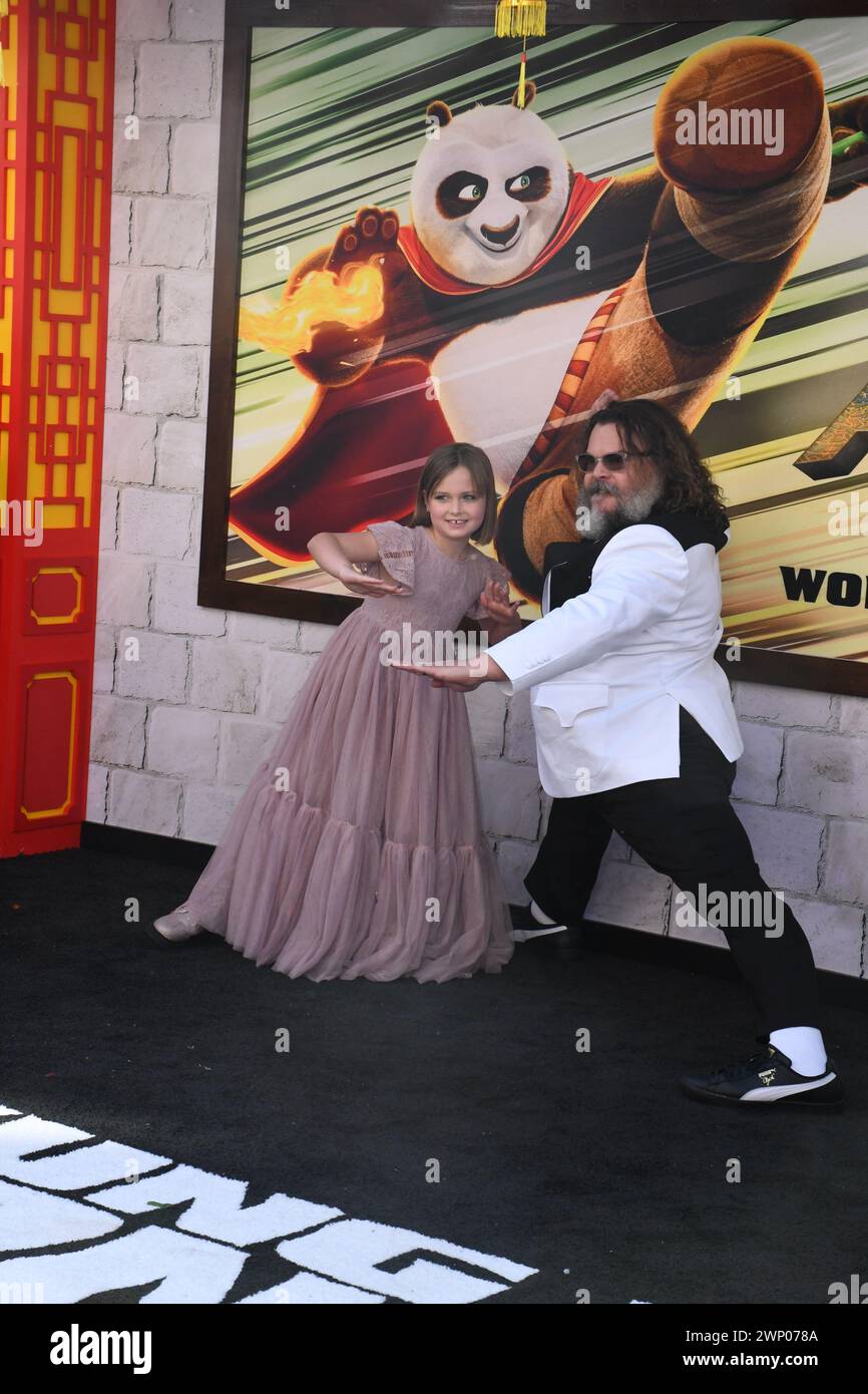 Los Angeles, California, USA 3rd March 2024 Actress Cece Valentina and ...